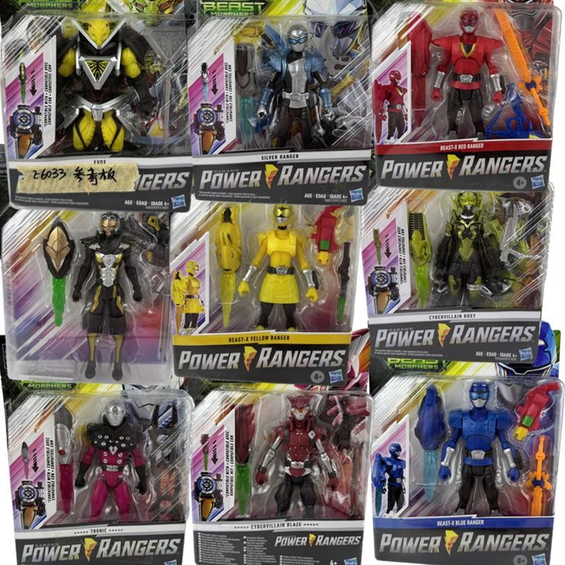 Ins Genuine Hasbro Special Team Dinosaur Team POWER RANGERS Super Team Action Figure Figure yyds ...