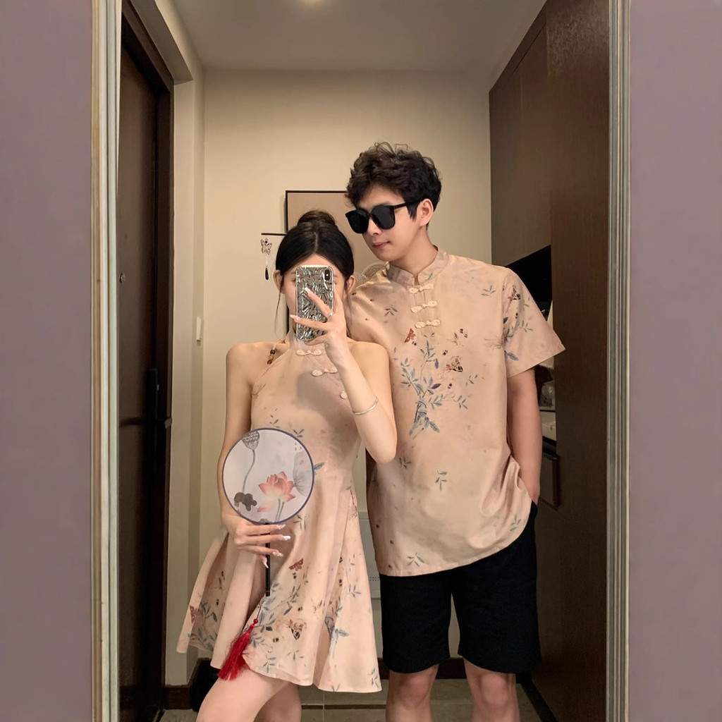 Chinese New Year Chinese Style Couple Set Couple Outfits Couple ...