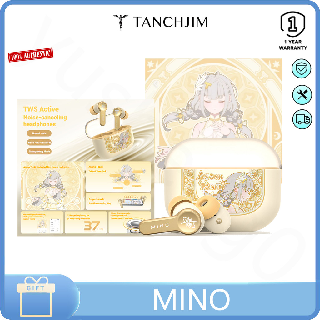 TANCHJIM MINO Star Feather Asano Tenki Limited edition TWS noise ...