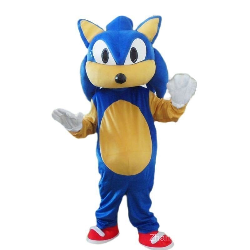 Selling saya Kostum boneka kartun Sonic landak ibu bapa-anak cos mainan ...