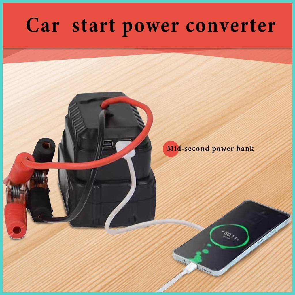 For Makita Electric Jump Starter Jumper Box Battery Lithium Portable ...