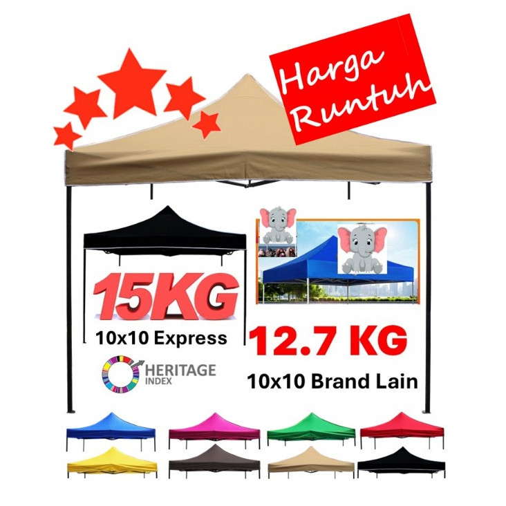 10x10 roof 80cm express night market canopy camping tent frame 8x8 full ...