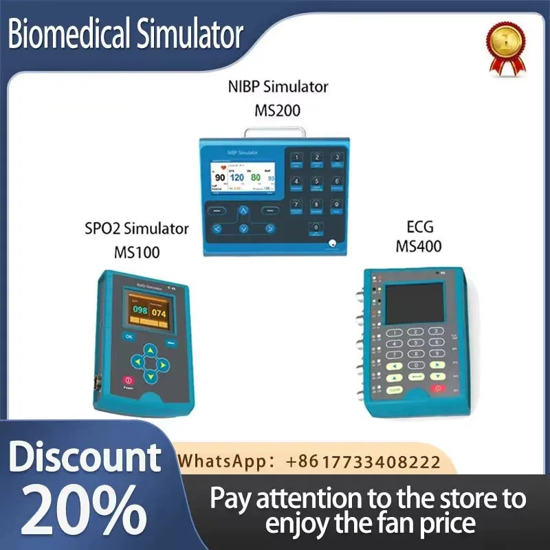 CONTEC MS100 MS200 MS400 SPO2 PR NIBP ECG IBP TEMP Simulator Biomedical ...