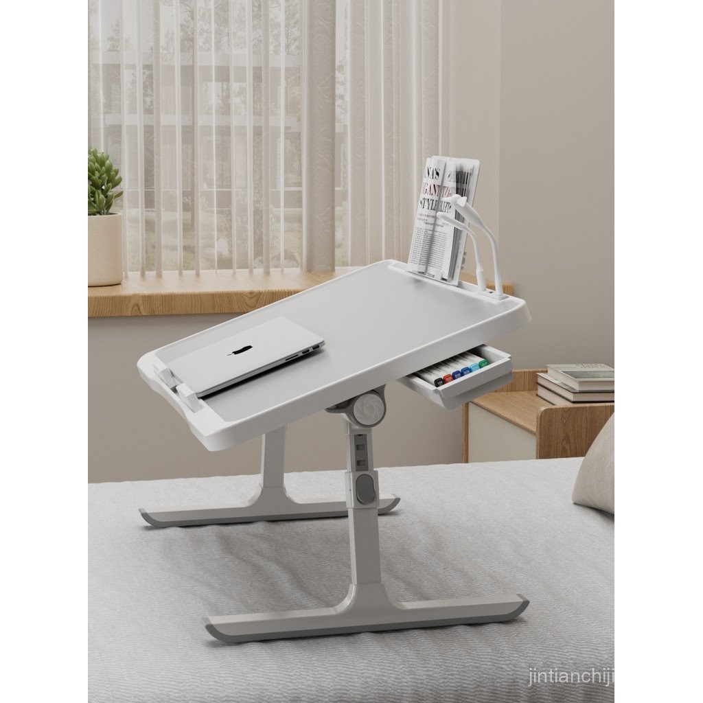 Bed Table Small Table Foldable Lifting Bay Window Table College Student ...