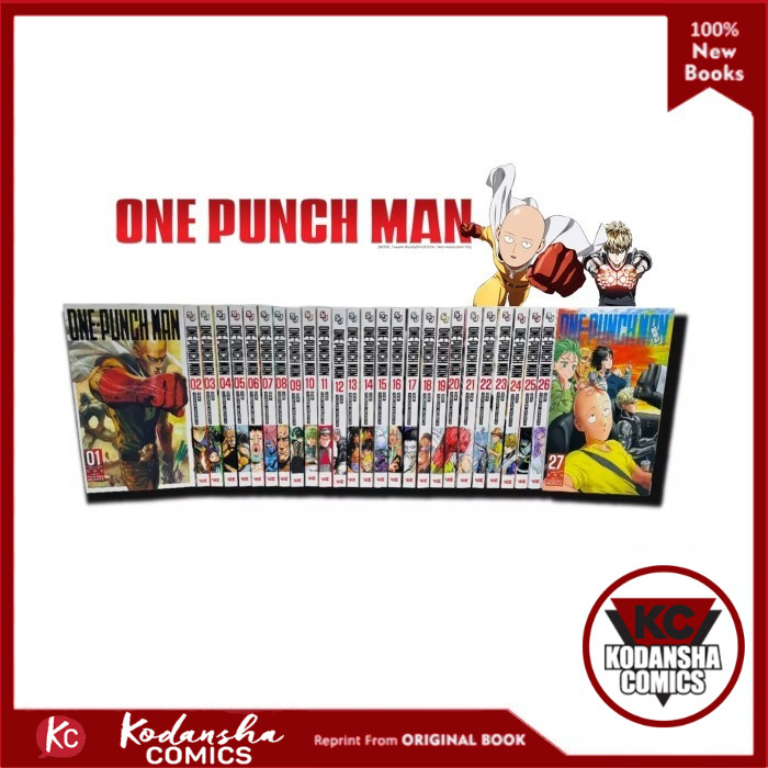 One-Punch Man Comic Volume (1-30) (English) | Shopee Malaysia