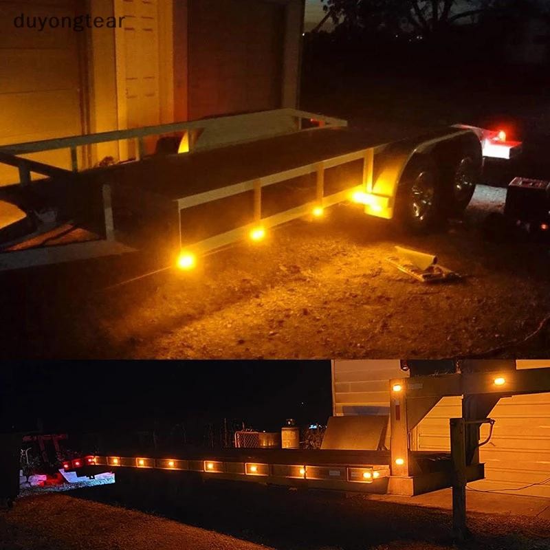 (duyongtear） 12V 24V Truck LED Side Marker Light Car Trailer DOT E8 ...