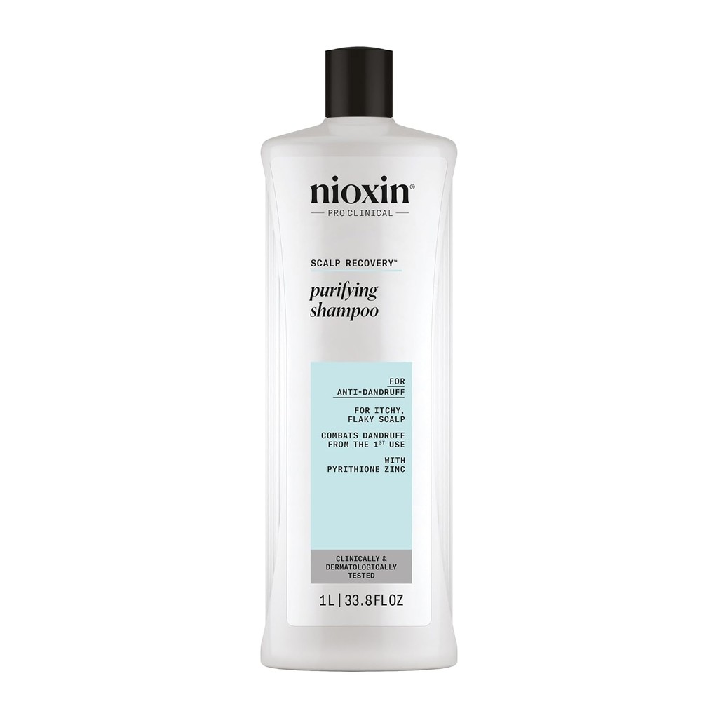 Nioxin Scalp Recovery Purifying Shampoo For Itchy, Flaky Scalp Anti ...