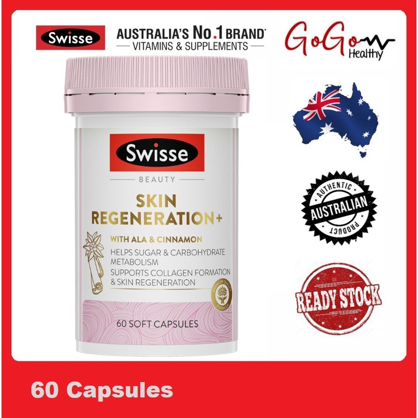 Swisse Skin Regeneration+ (60 Capsules, Expiry OCT 2026) | Shopee Malaysia