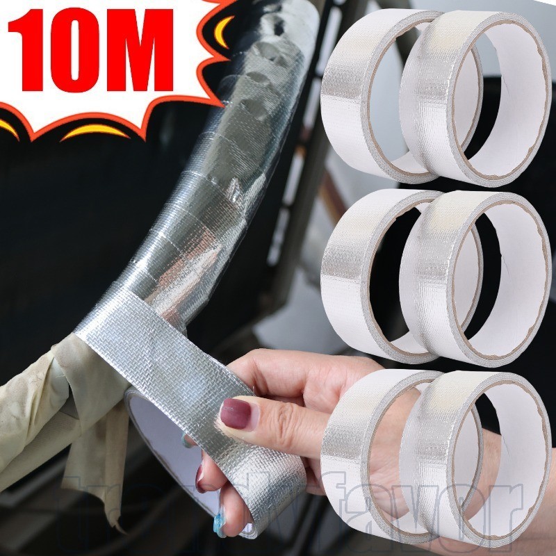 10M Cooker Hood Fiberglass Adhesive Tape - Exhaust Pipe Insulation Tape ...