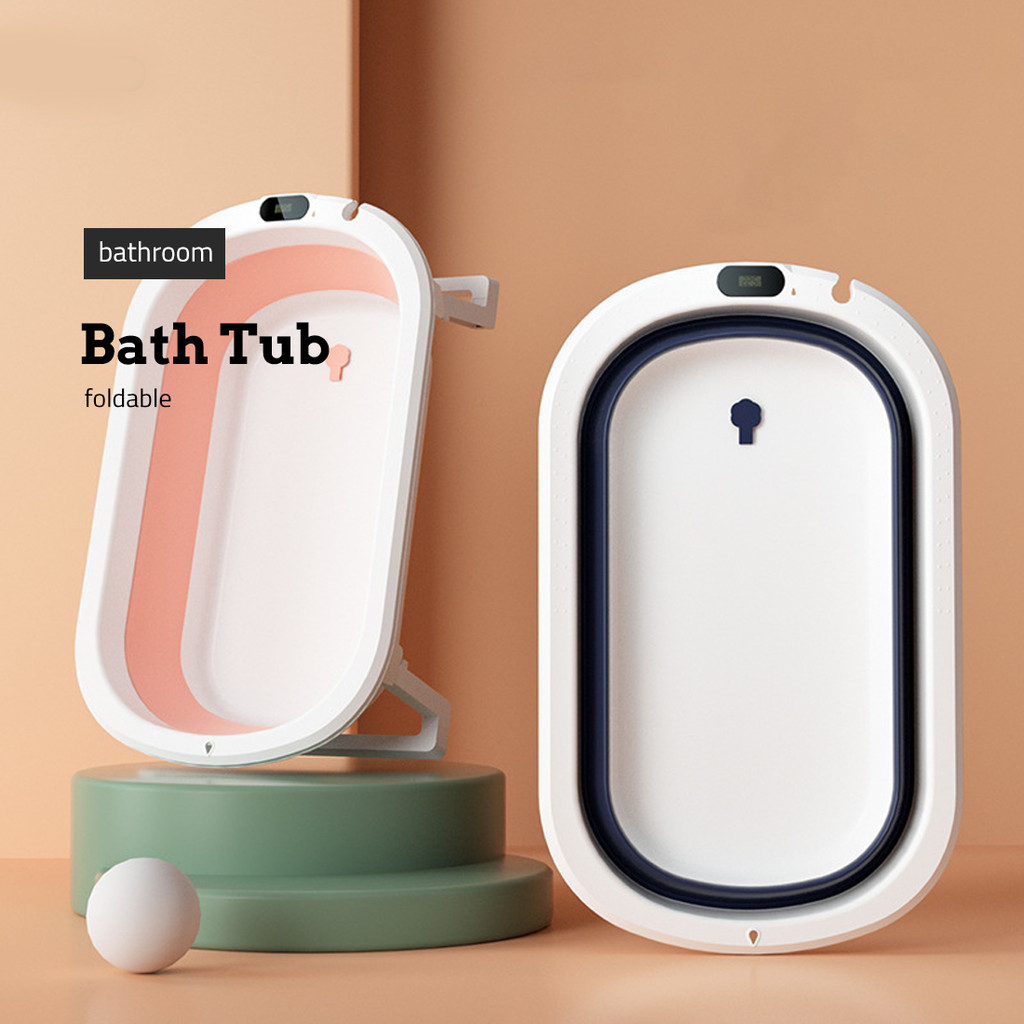 Alatstar Mandi Basin Foldable Bath Tub For Home Adult Baby Kids Bathtub ...