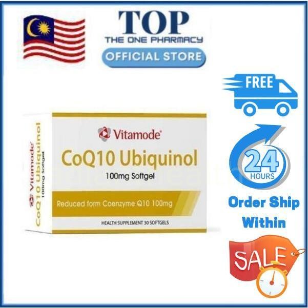 【buy 3 free 1】exp2026.06 VITAMODE COENZYME Q10 UBIQUINOL 100MG SOFTGEL ...