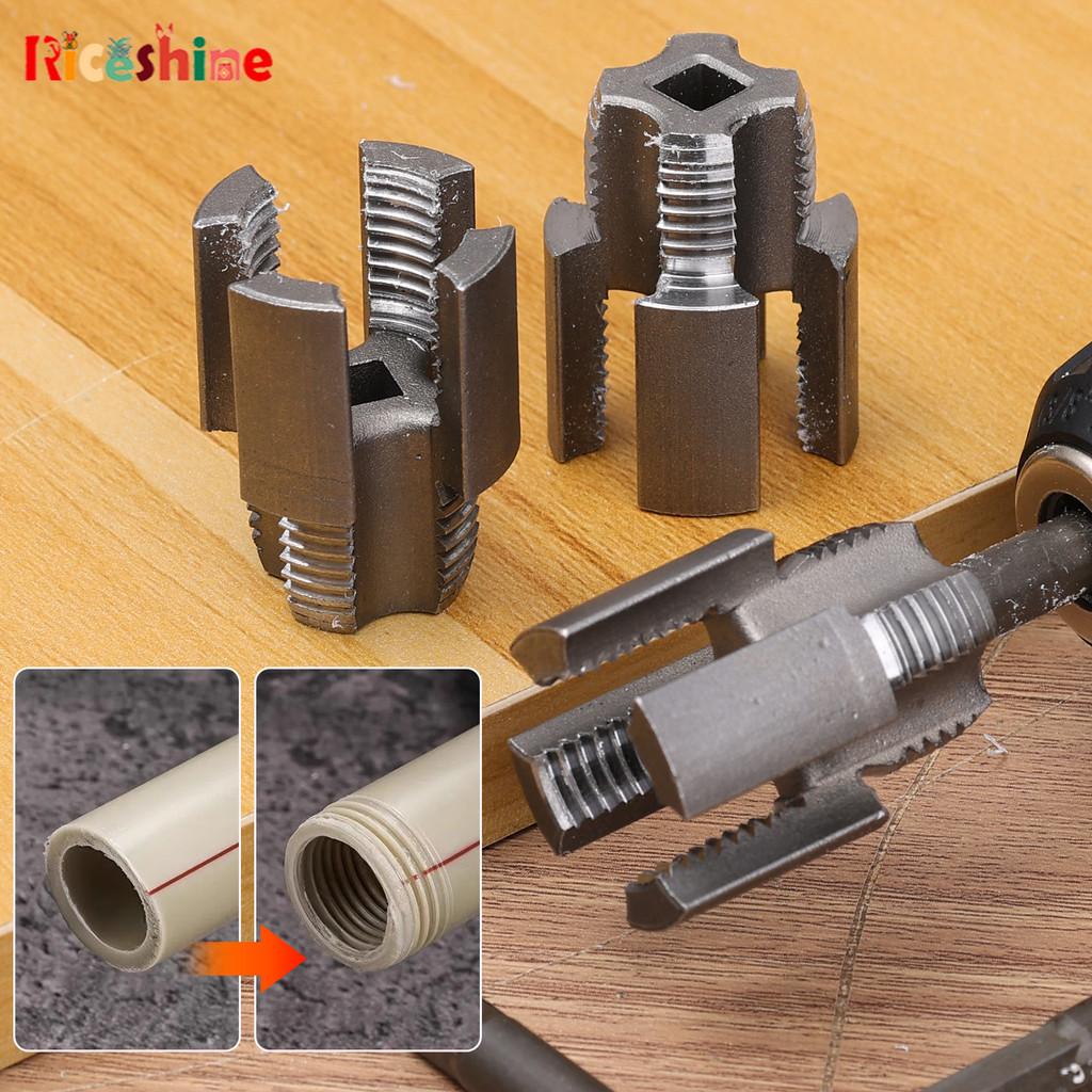 Compact Integrated 4-point Thread Opener - Double Head Waterpipe ...