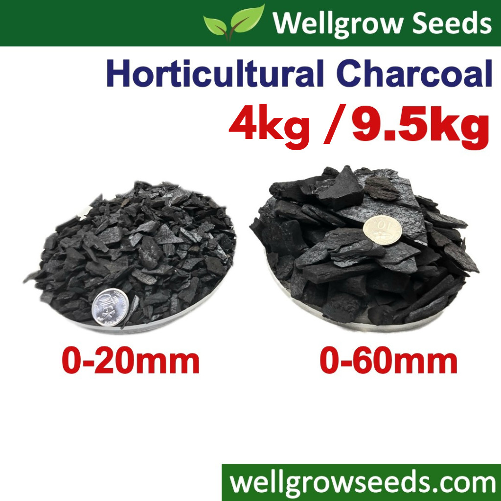 4L/9.5kg (±0.5kg) Horticultural Charcoal Suitable for adenium, orchid, soil amendment, absorb ...