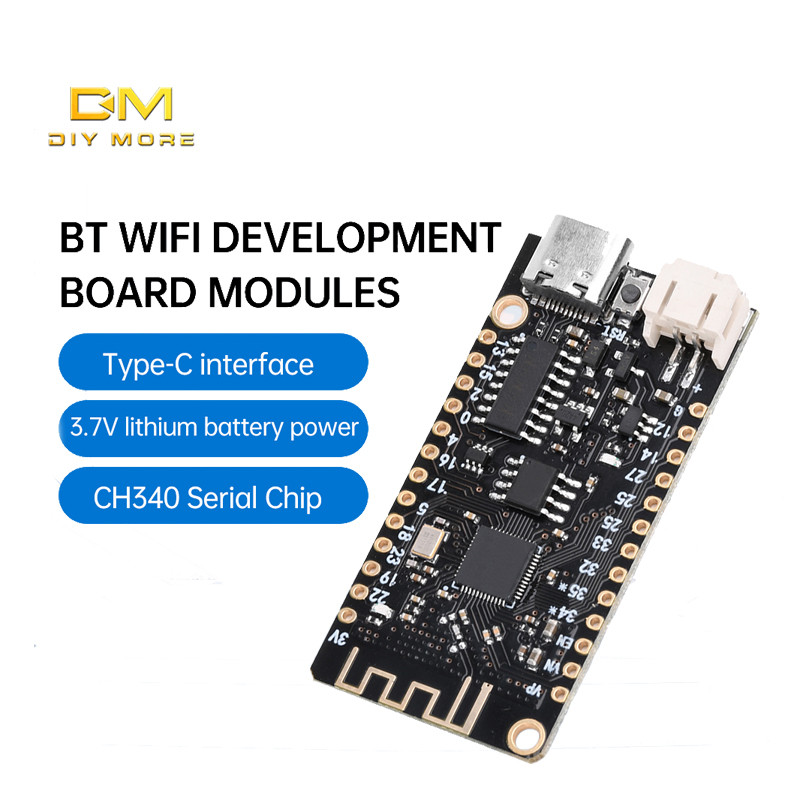 DIYMORE MicroPython ESP32 development board module V1.0.0 Rev1 WiFi BT ...