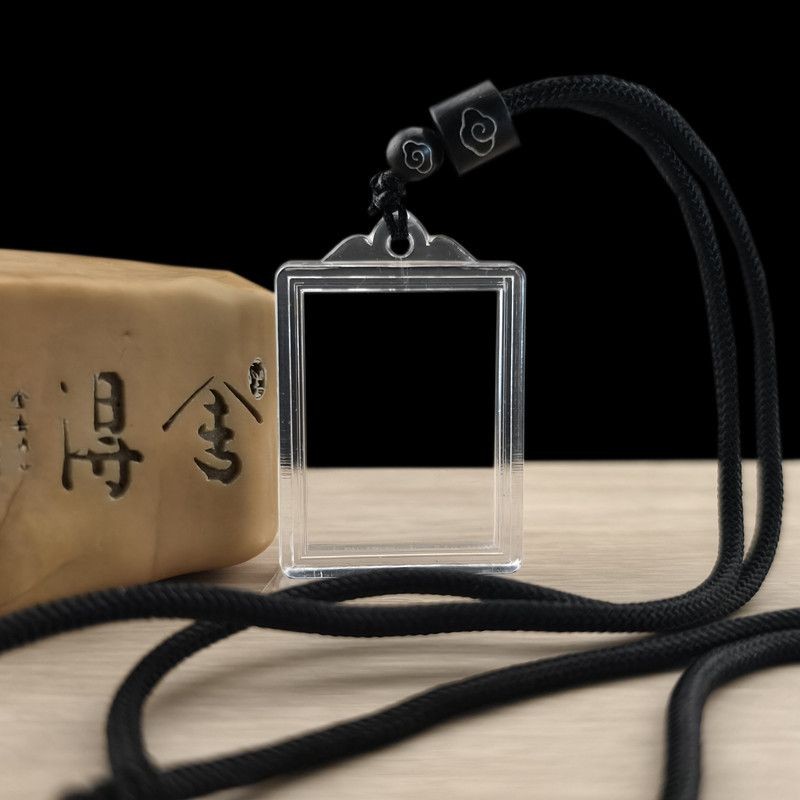 Friendship Transparent Detachable Safe Pendant Acrylic Openable ...