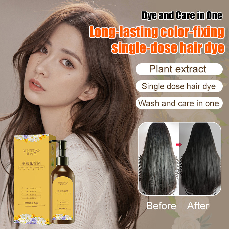 Great Deals Cover Gray Hair Hair Color Cream No Hair Damage No Scalp ...