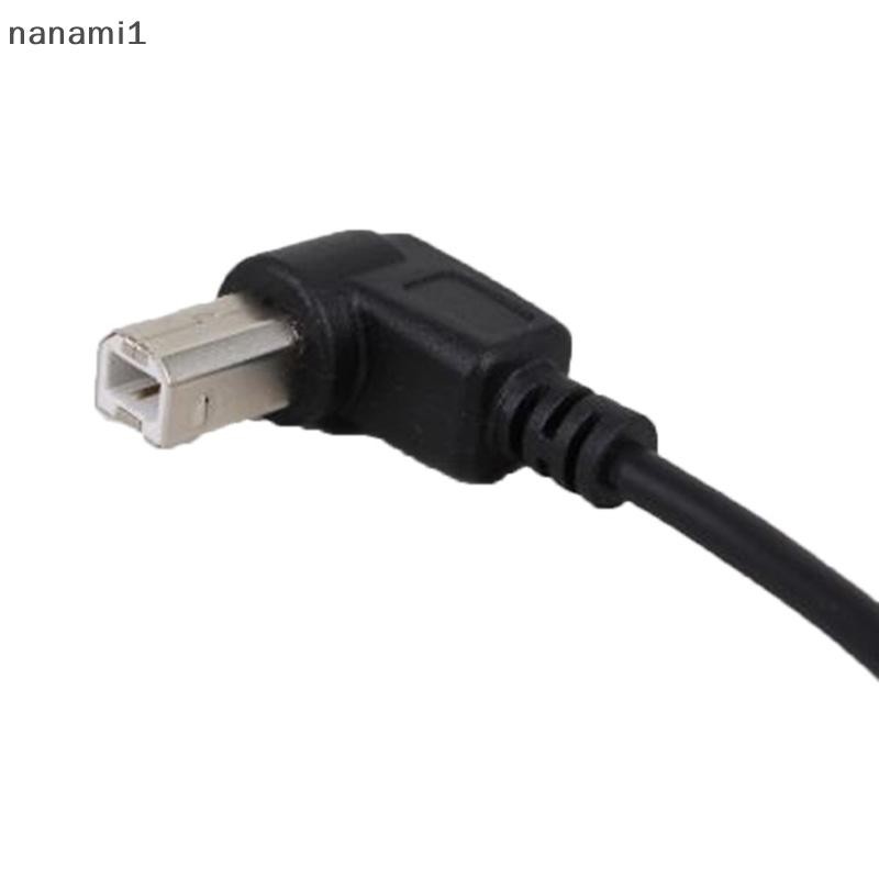 nanami1 1PCS Right Angle USB Type B male to USB B female Printer Panel ...