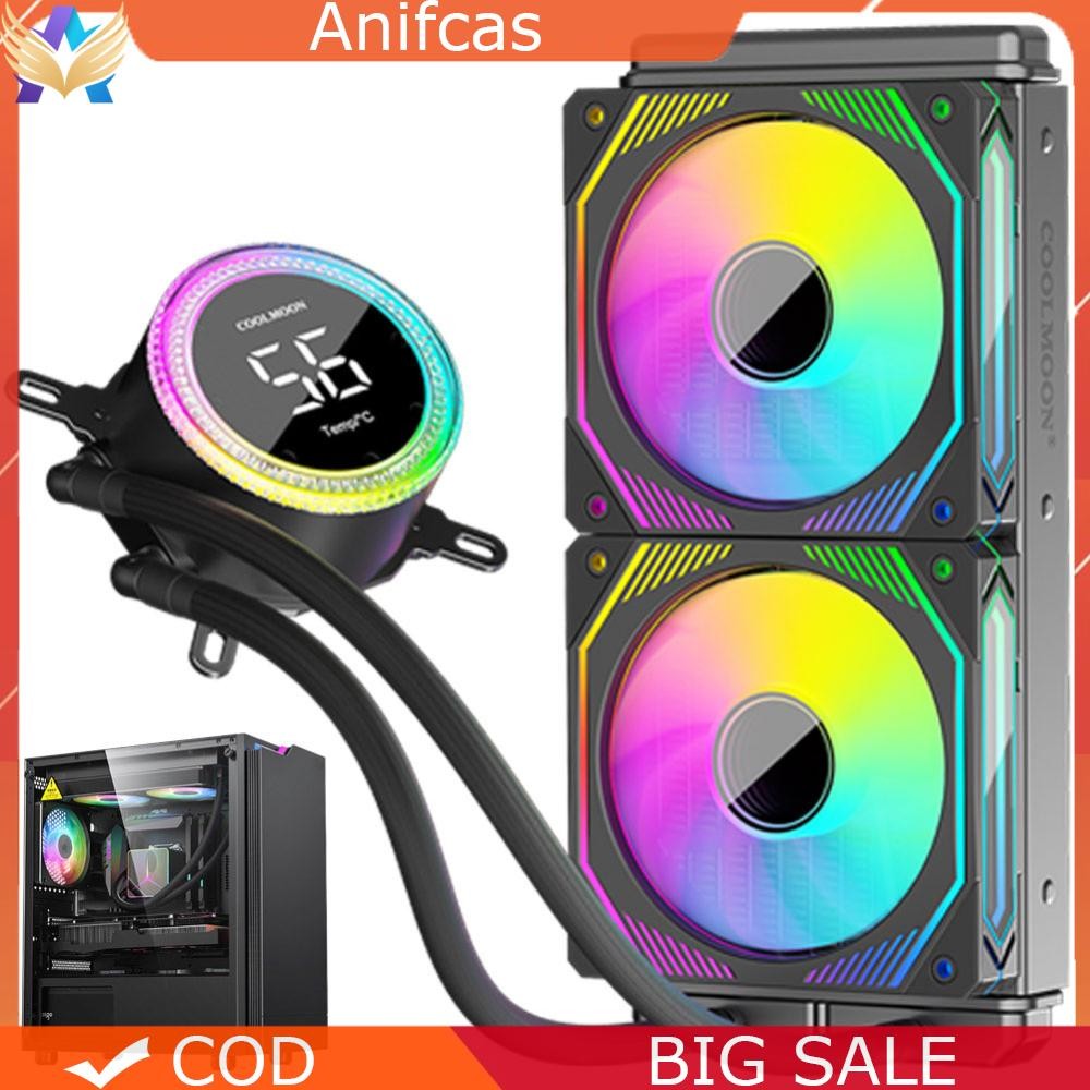Liquid CPU Cooler 120mm ARGB & PWM Fans Water Cooling CPU Cooler for ...