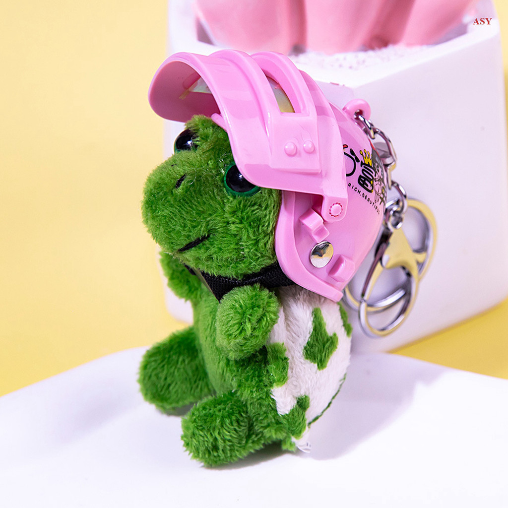 Turtle Doll Keychain Influencer Tik Tok Three-Level Helmet Wearing ...