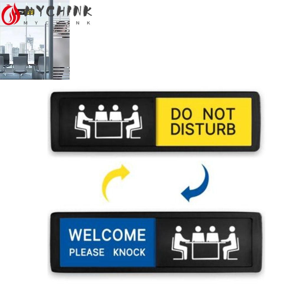 CHINK Reminder Signs, Self adhesive Acrylic Office Door Sign ...