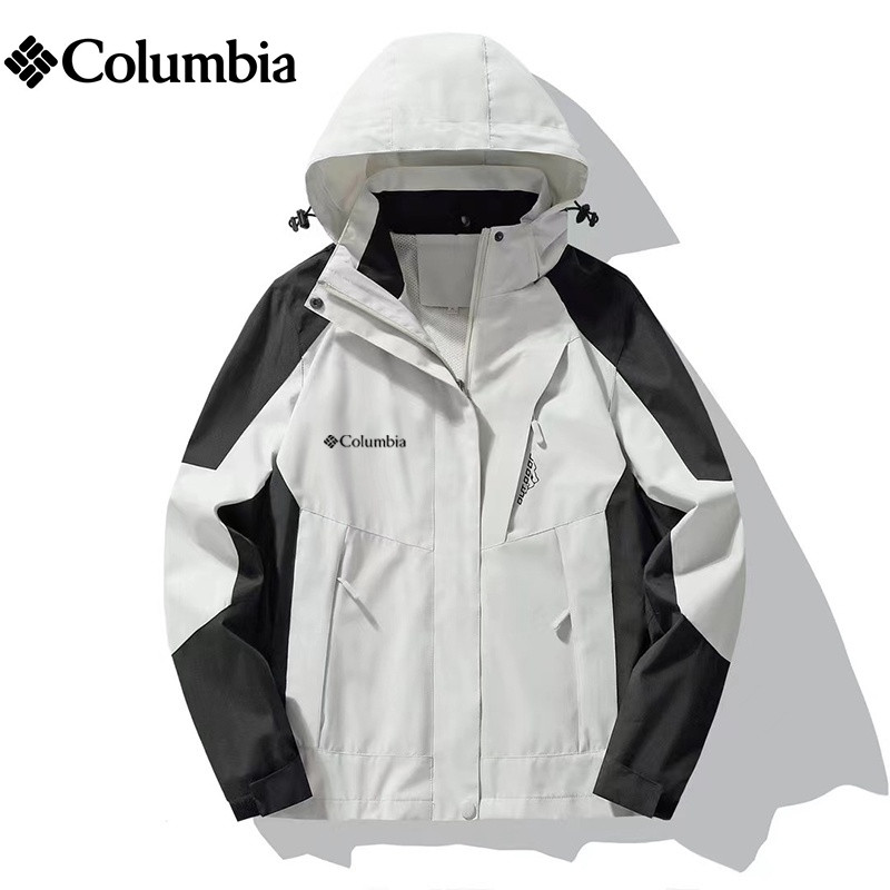 Co-lum Men's Detachable Hat Outdoor Hiking Jacket Waterproof and Windproof | Shopee Malaysia
