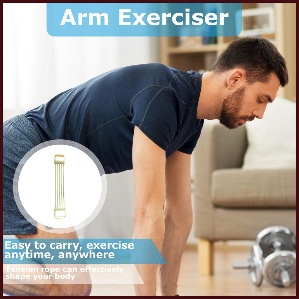 Chest Expander For Woman Exercise Resistance Trainer Adjustable Muscle ...