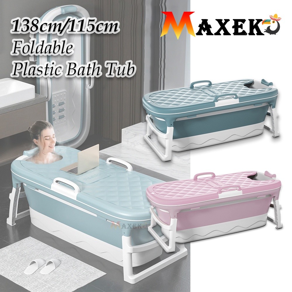 Foldable Adult Bath Tub Foldable & Portable Plastic BathtubTab Mandi ...