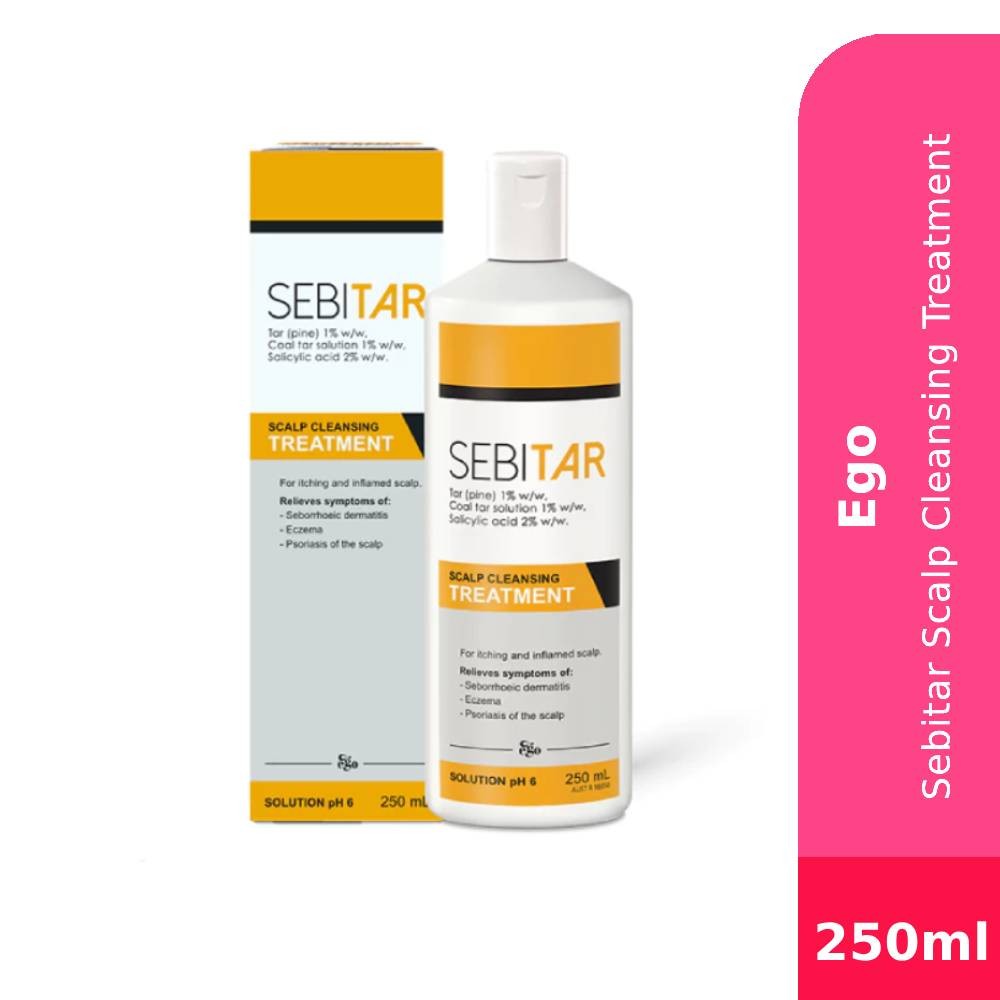 EGO Sebitar Scalp Cleansing Hair Treatment 250ml for Anti Dandruff ...