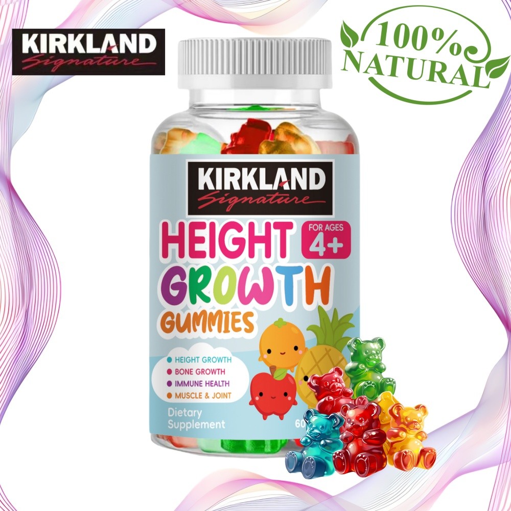 KIRKLAND Height Growth Gummies Boost Height, Strengthen Bones, Joints ...