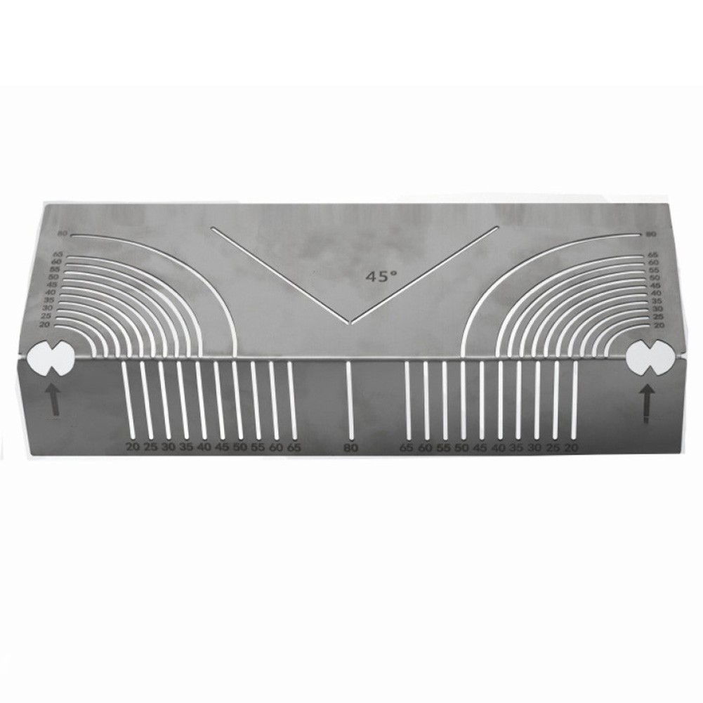 [HME] 2PCS Angle And Arc Marking Tool 90 Degree Arc Angle Marking Ruler ...