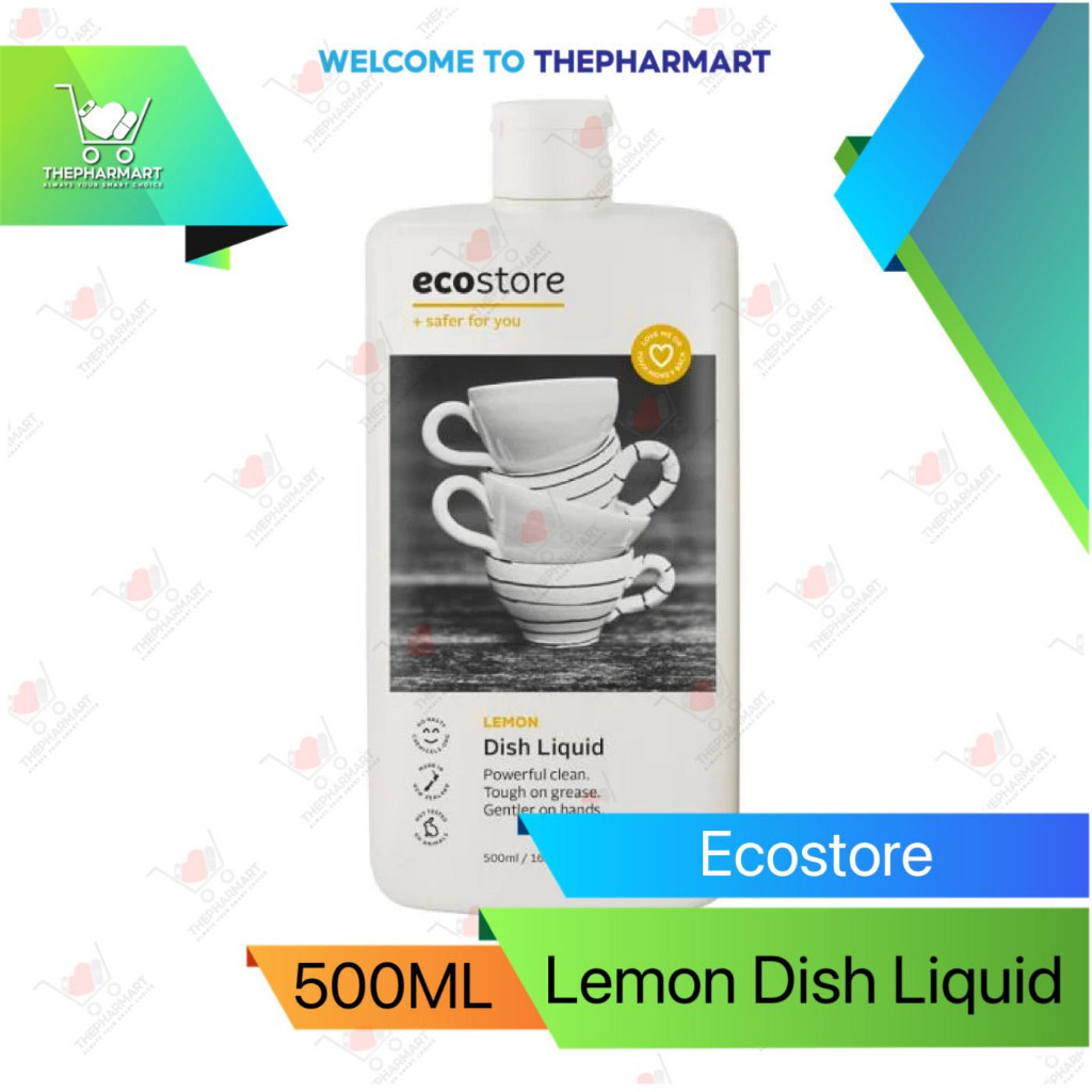 Ecostore Lemon Dish Liquid (500ML) | Shopee Malaysia