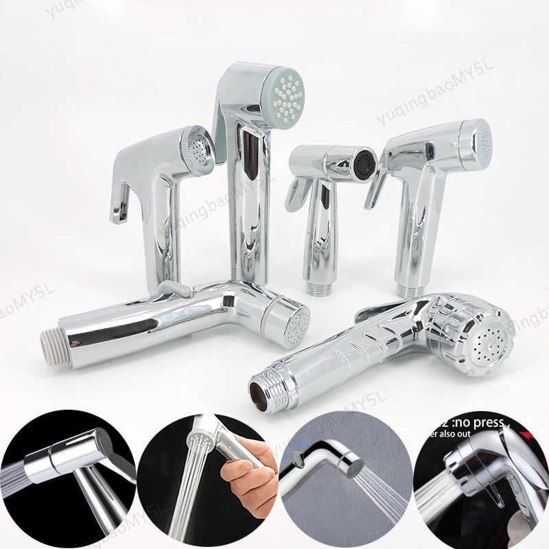 6types ABS silver Toilet Bidet shower head Faucet Sprayer Handheld ...