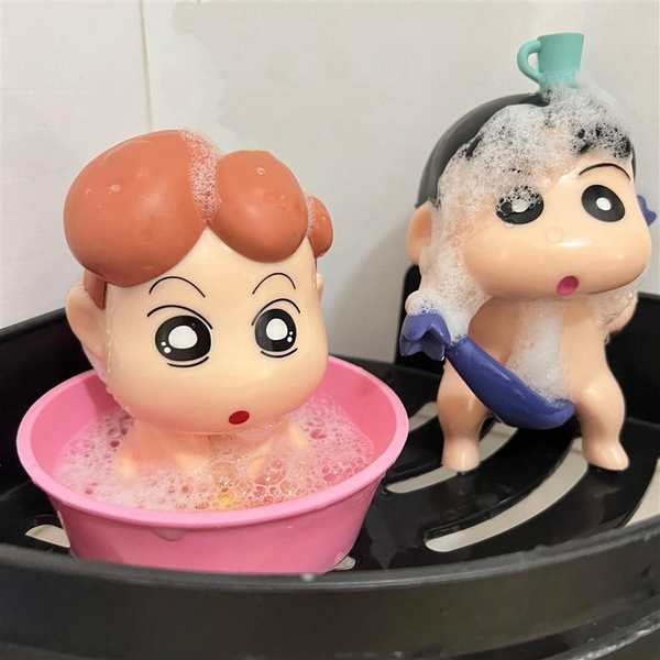 蜡笔小新 蠟筆小新 系列 shin chan figure Krayon kecil figura pemula mandi kecil ...