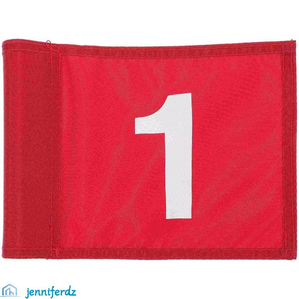 JENNIFERDZ Putting Green Flags, with Tube Inserted 420D Nylon Golf ...