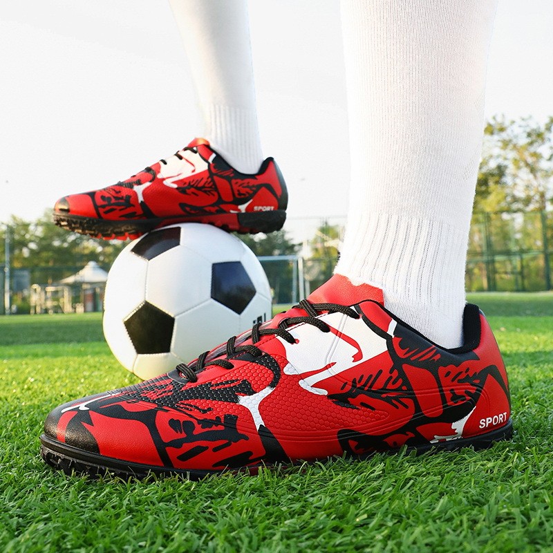 Sneakers Youth Football Boots Long Short Spikes Professional Football ...