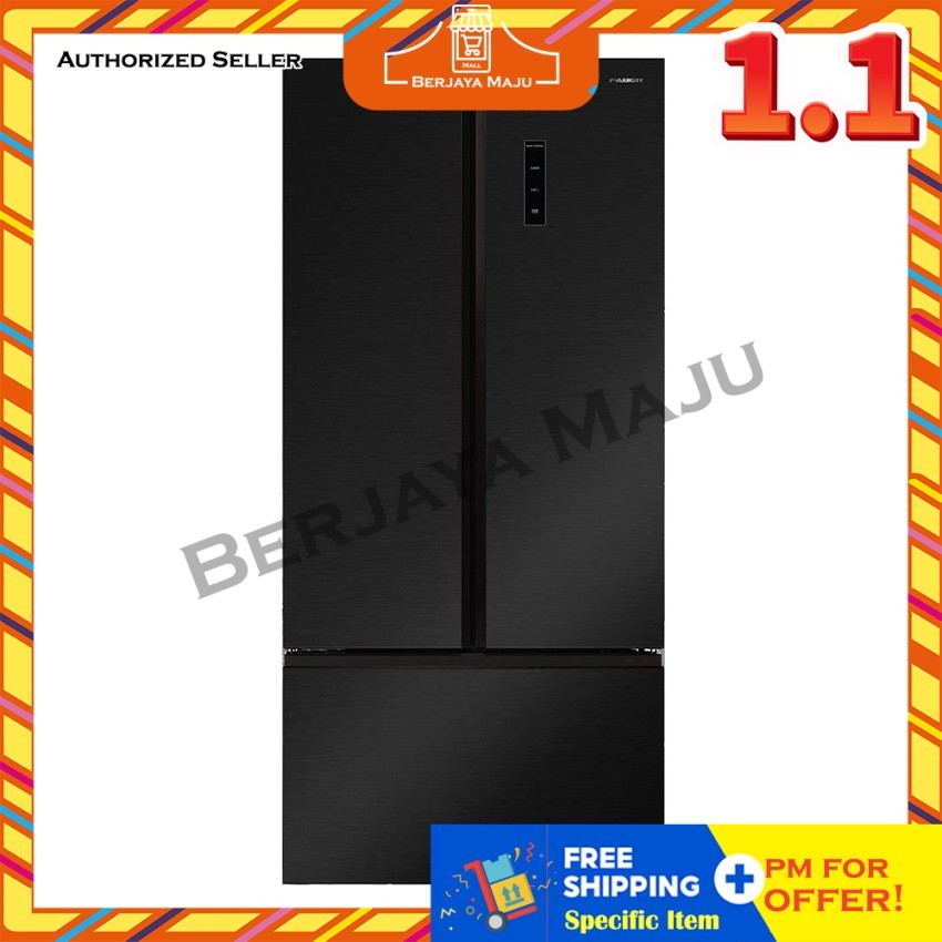 Faber 560L French Door Inverter Refrigerator FRIGOR 3D-563BK | Shopee ...