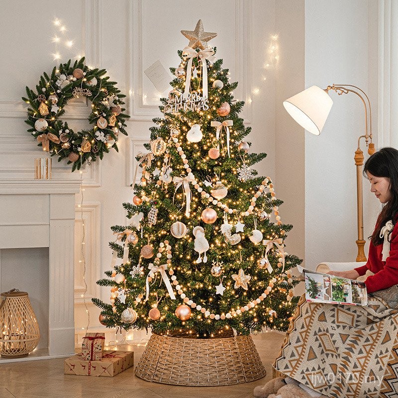 Christmas Tree Luminous Package with Light Tree Large-scale Decoration ...