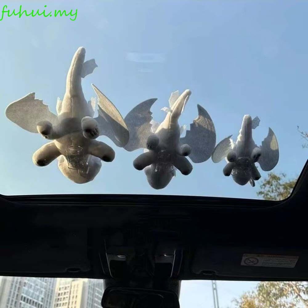 FUHUI Toothless Car Decoration, Flying Dragon Animation Peripheral How ...