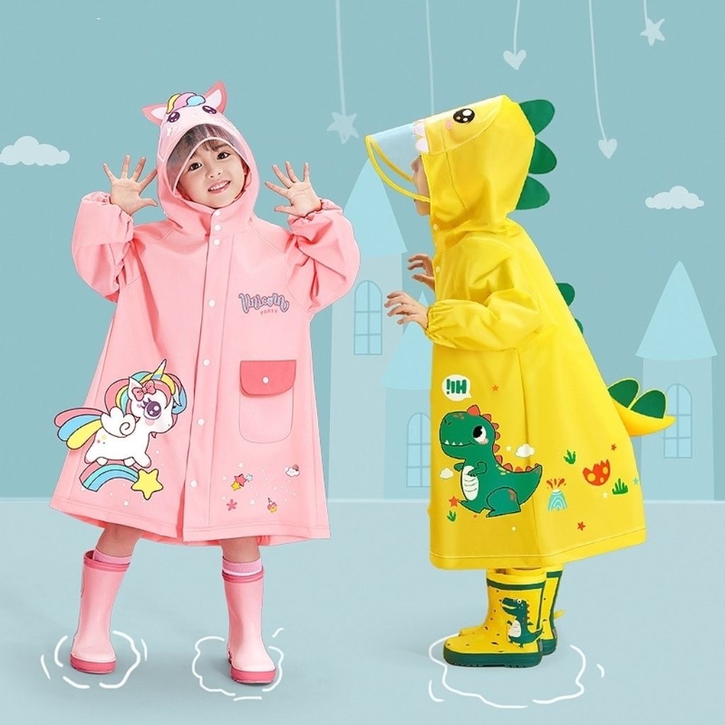 Children Raincoat New Style!Children Children Raincoat Girls Girls Kindergarten Children ...