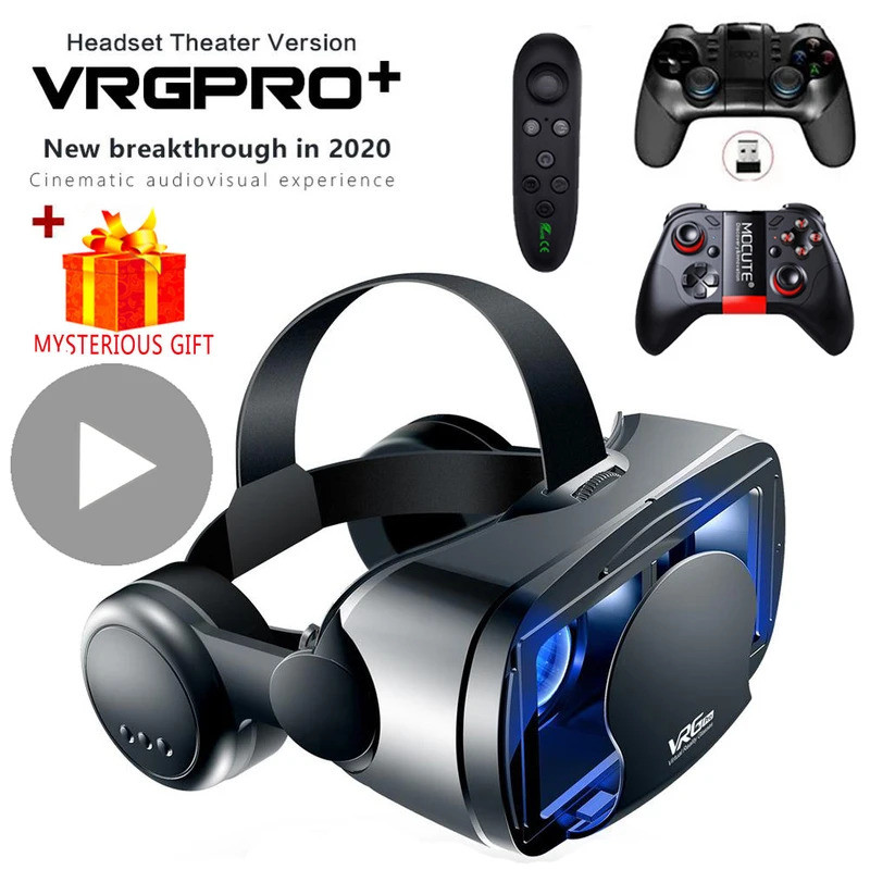Virtual Reality 3D VR Glasses Headset Smart Helmet for Smartphones ...