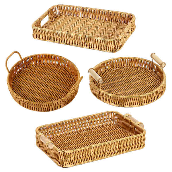 Dulang rotan tiruan, bakul roti, kopi tenunan tangan, rumah teh, dulang ...