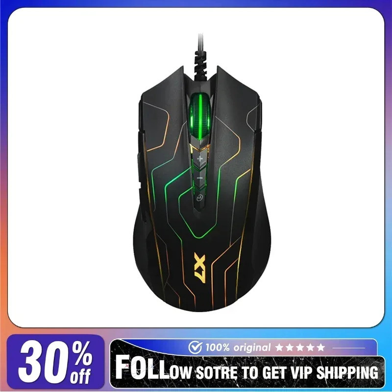 A4tech Bloody X7 Series X89 Wired Gaming Mouse RGB PAW3212 Low-latency ...