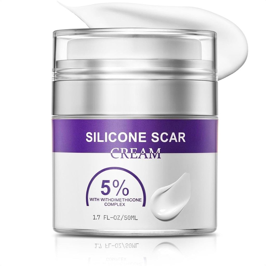 Advanced Scar Cream, Silicone Scar Gel for Old and New Scars, Scar ...