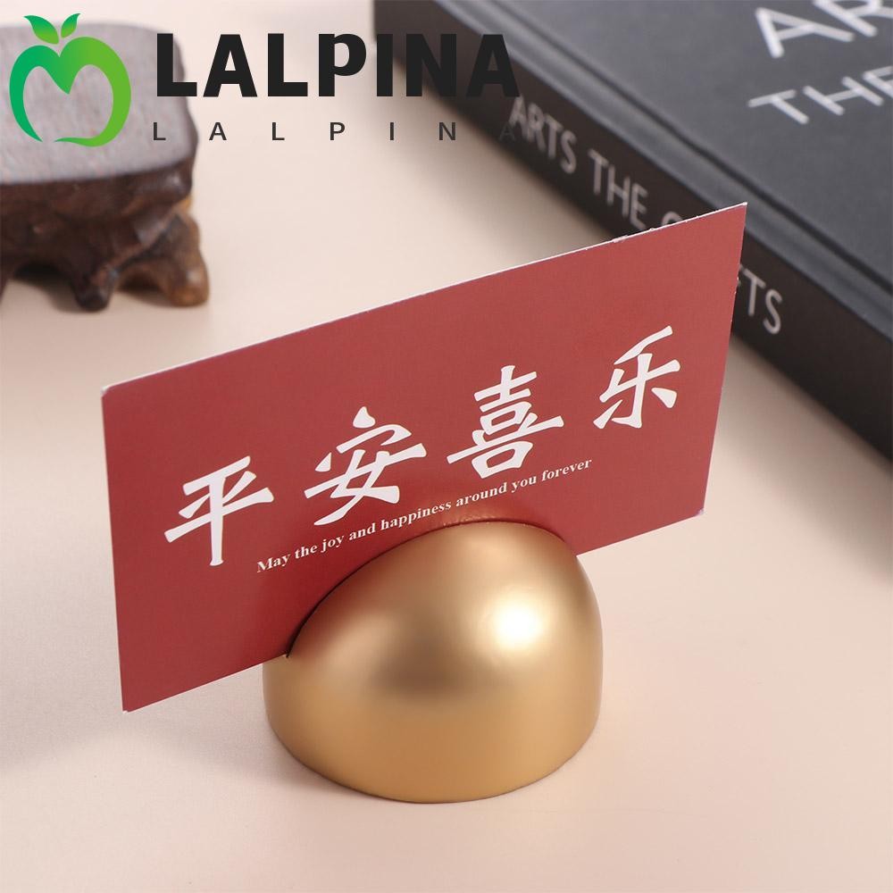 LALPINA Table Number Stand, Gold Elegant Photo Card Postcard Display ...