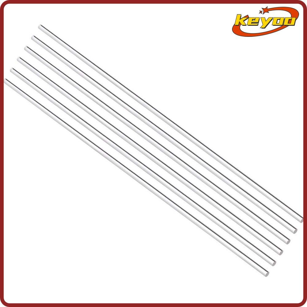 [KEYOO] 6pcs Plastic PMMA Bar Stick, 2mm Diameter 8 inch Length Acrylic ...