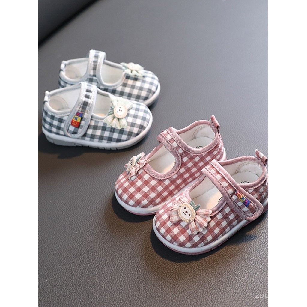 Kasut Berjalan Bayi Musim Bunga dan Musim Gugur Kasut Tunggal Mulut ...