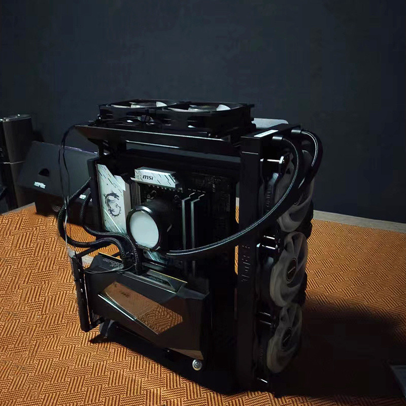 Open Chassis 240/360 Water-Cooled Air-Cooled ATX/matx Chassis Rack ...