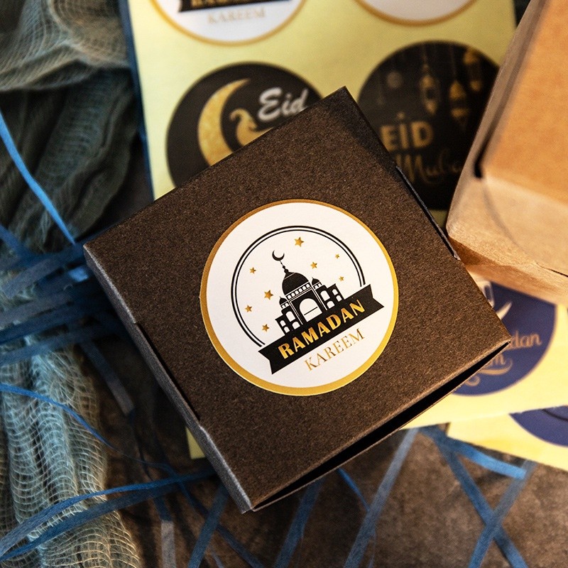 JOY Label Sticker Ramadan Kareem Eid Mubarak Hari Raya Puasa 6pcs Set 3 ...