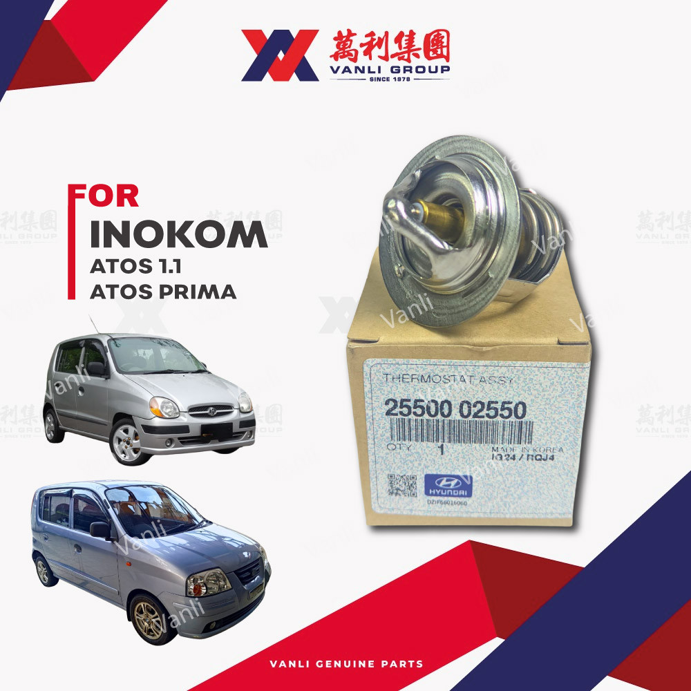 Hyundai Kia Original Thermostat for Hyundai Atos 1.1 | Atos Prima ...