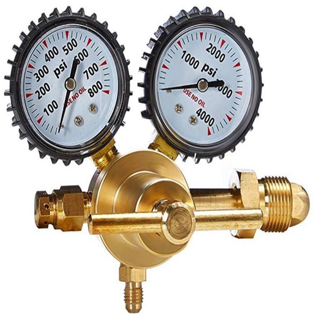 Copper Nitrogen Regulator CGA580 Nitrogen Pressure Reducing Valve ...